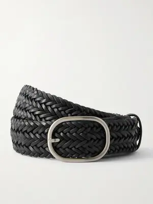 Dragon Diffusion Woven Leather Belt