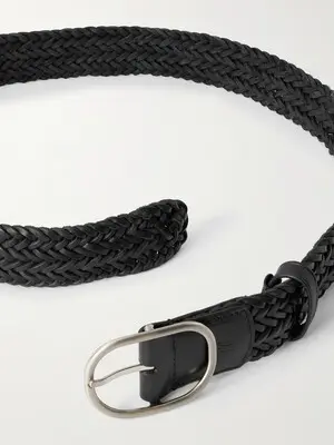 Dragon Diffusion Woven Leather Belt