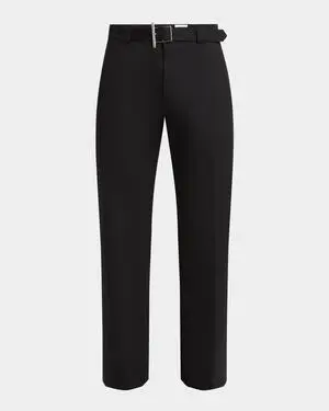 Alexander Mcqueen Belted Pants For Men