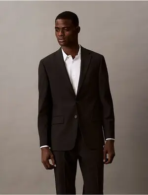 Calvin Klein Slim Fit Suit Jacket - Black
