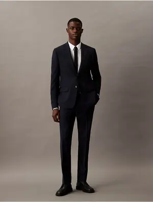 Calvin Klein Slim Fit Suit Jacket - Navy
