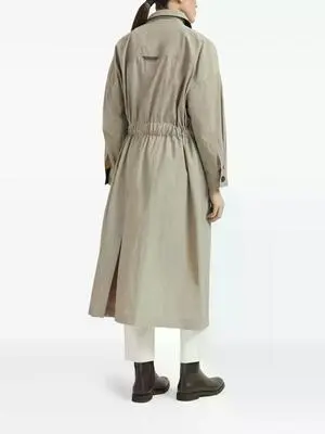 Brunello Cucinelli Belted Trench Coat