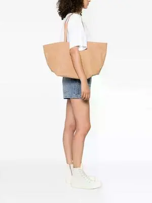 Alexander Wang Logo-embossed Leather Tote Bag