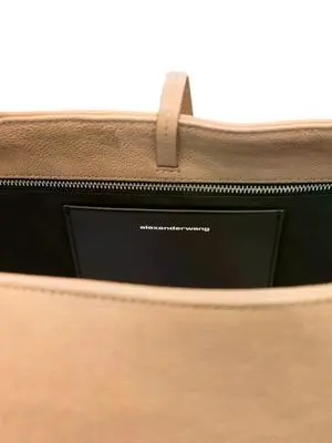 Alexander Wang Logo-embossed Leather Tote Bag
