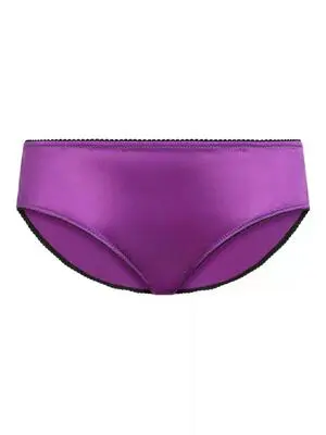 Dolce & Gabbana Dna Satin Briefs - Purple