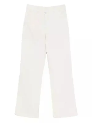 Women's Cropped Cotton Pants with Pockets