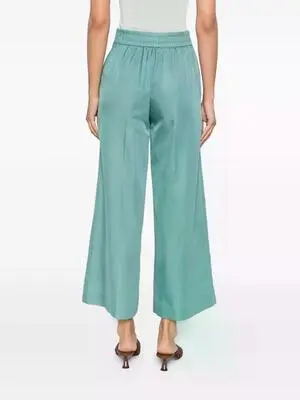 JOSEPH Pleated Wide Leg Trousers