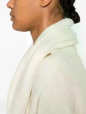 Rick Owens Ribbed Knit Coat