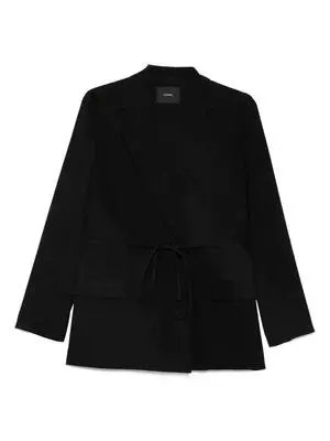 JOSEPH Tie-waist Pinstripe Jacket