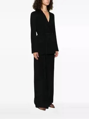 JOSEPH Tie-waist Pinstripe Jacket