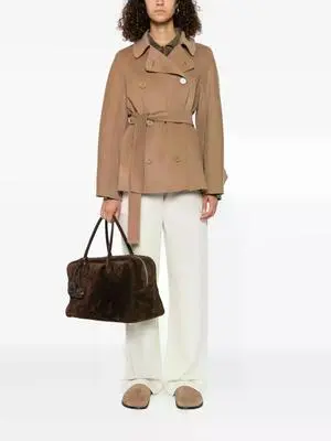 Max Mara Belted Double-breasted Coat