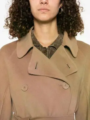 Max Mara Belted Double-breasted Coat