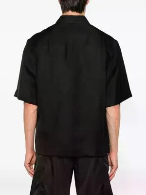 JIL SANDER Zip-front Ruffled Shirt
