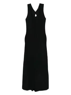 JOSEPH Ribbed Sleeveless Midi Dress