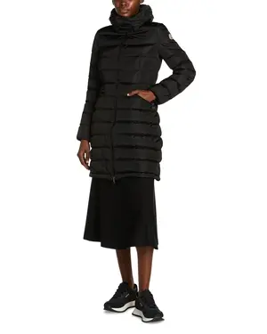 Moncler Flammette Coat - Black