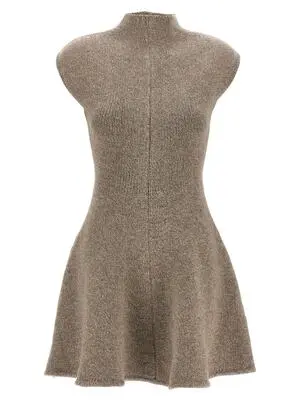 Magda Butrym Magda Butrym '03' Mini Dress - Beige