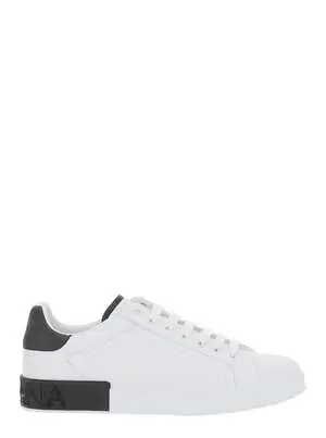 Dolce & Gabbana Portofino Low Top Sneakers - White