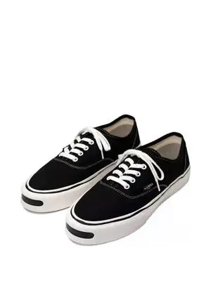KAMIYA Herc Canvas Lace-up Sneakers - Black