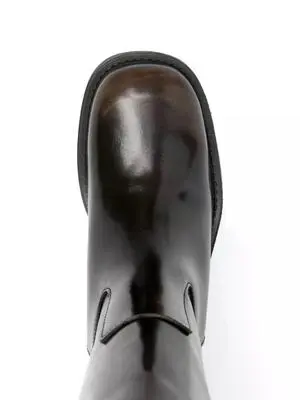 ALOHAS 40mm Calf Leather Biker Boots