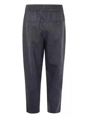 Drole De Monsieur Pleated Drawstring Trousers