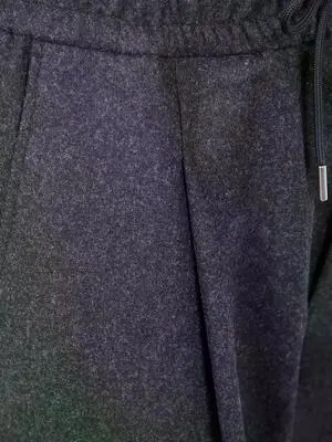 Drole De Monsieur Pleated Drawstring Trousers