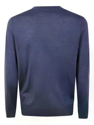 Paul Smith Crew-neck Wool Sweater - Blue