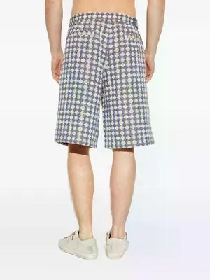Amiri Geometric Pattern Shorts