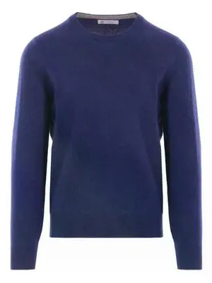 Brunello Cucinelli Round-neck Cashmere Sweater - Blue