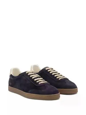 Brunello Cucinelli Suede Sneakers - Blue