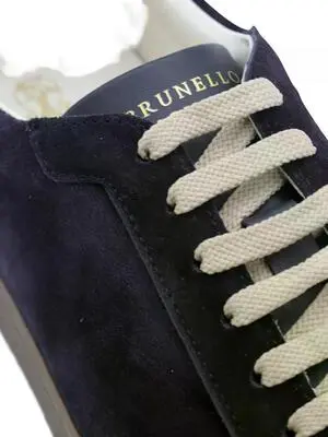 Brunello Cucinelli Suede Sneakers - Blue