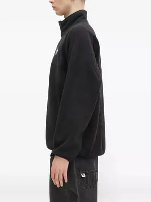 AAPE BY *A BATHING APE Button-placket Fleece Sweatshirt