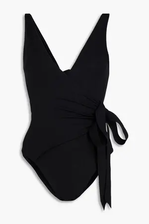 Zimmermann Wrap-effect Swimsuit