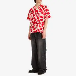HUMAN MADE Heart Vacation Shirt - White