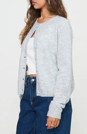 Princess Polly Crewneck Cardigan