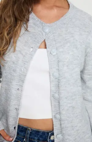 Princess Polly Crewneck Cardigan
