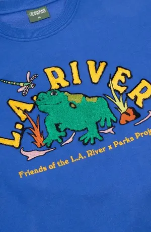 PARKS PROJECT La River Toadally Crewneck