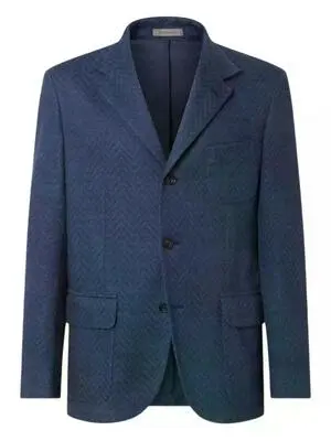 Corneliani Herringbone Three-button Jacket