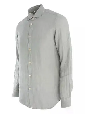 Boglioli Long-sleeve Button-fastening Shirt - Grey