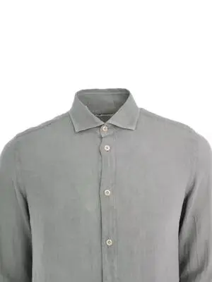 Boglioli Long-sleeve Button-fastening Shirt - Grey
