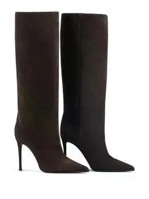 LE SILLA 100mm Eva Stiletto Boots - Brown