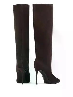 LE SILLA 100mm Eva Stiletto Boots - Brown