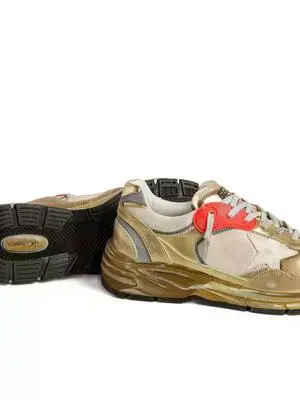 GOLDEN GOOSE Dad Lace Up Sneakers - White