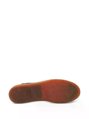 Officine Creative Karma Lace-up Suede Sneakers - Blue