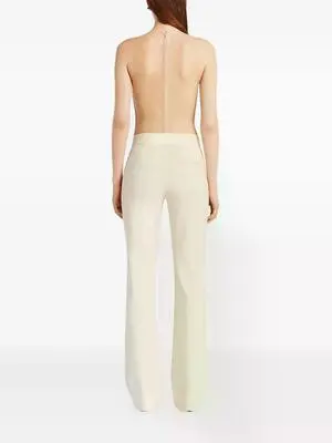 COURREGES Sheer-panel Bodysuit - Neutrals