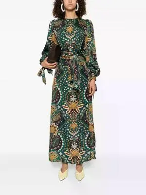 Farm Rio Printed Maxi Dress