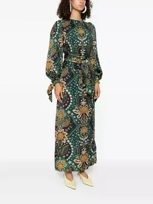 Farm Rio Printed Maxi Dress