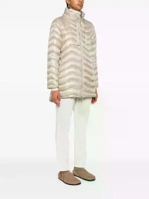 Herno Quilted High-neck Coat