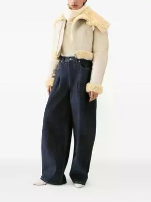 Jacquemus Le De-nîmes Ovalo Pleated Jeans - Blue