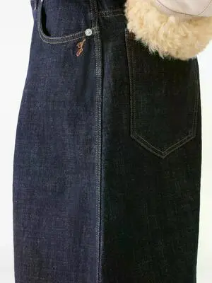 Jacquemus Le De-nîmes Ovalo Pleated Jeans - Blue