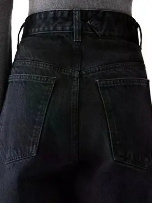 Jacquemus The Ovale De-nîmes Jeans - Black